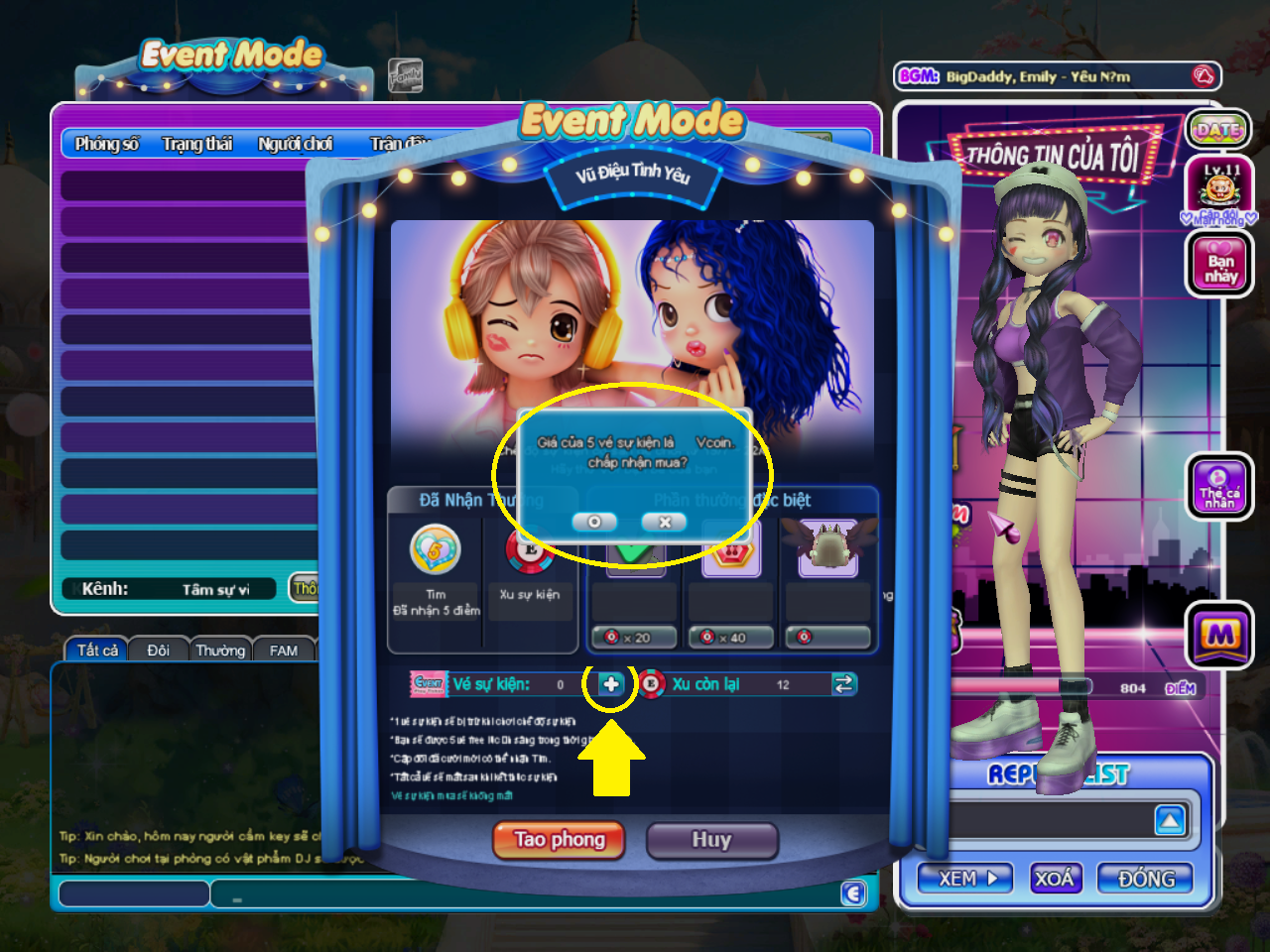 Chào đón Capybara Emoticon và sự trở lại của Event Couple Mode mùa 3 trong BCN REBEL HEART